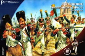 perry miniatures - elite companies french infantry 1807-14 (40x 28mm multi part plastic figures)