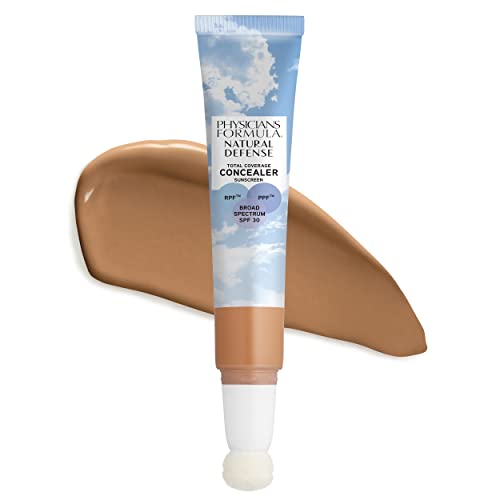 Physicians Formula Natural Defense Total Coverage Concealer Medium | Dermatologist Tested, Clinicially Tested