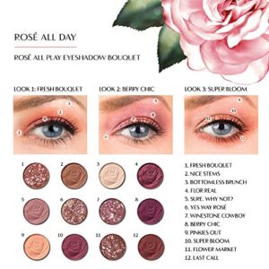 Physicians Formula Rosé All Play Eyeshadow Makeup Palette, Bouquet, 12 Pan Eye Make Up