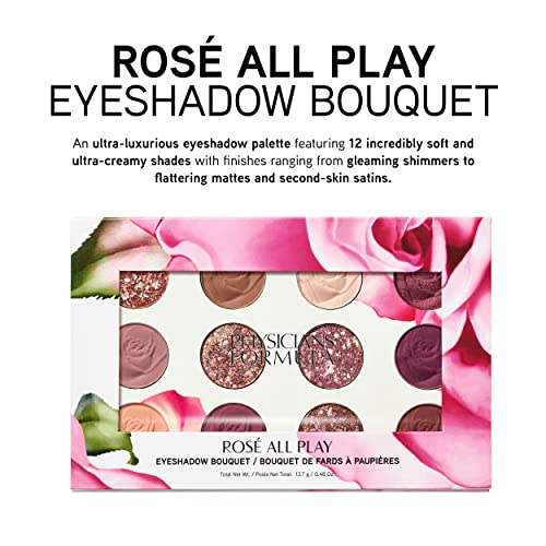 Physicians Formula Rosé All Play Eyeshadow Makeup Palette, Bouquet, 12 Pan Eye Make Up