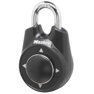 master lock locker lock 1500id set your own directional combination padlock, 1 pack, black