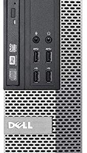 Dell Optiplex 9020 Desktop with Intel i7-4770, 16GB DDR3, 500GB SSD, Windows 10, 2 x 24 Inch Monitors, Monitor Stand, Keyboard and Mouse, WiFi, Mousepad (Renewed)