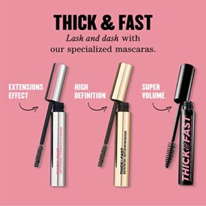 Soap & Glory Flash-Extensions Effect Mascara, Black - Long Wear, Superior Volumizing & Lengthening Mascara - Conditioning & Nourishing Vitamin E Eye Mascara - Ultra Soft Voluminous Mascara (10ml)