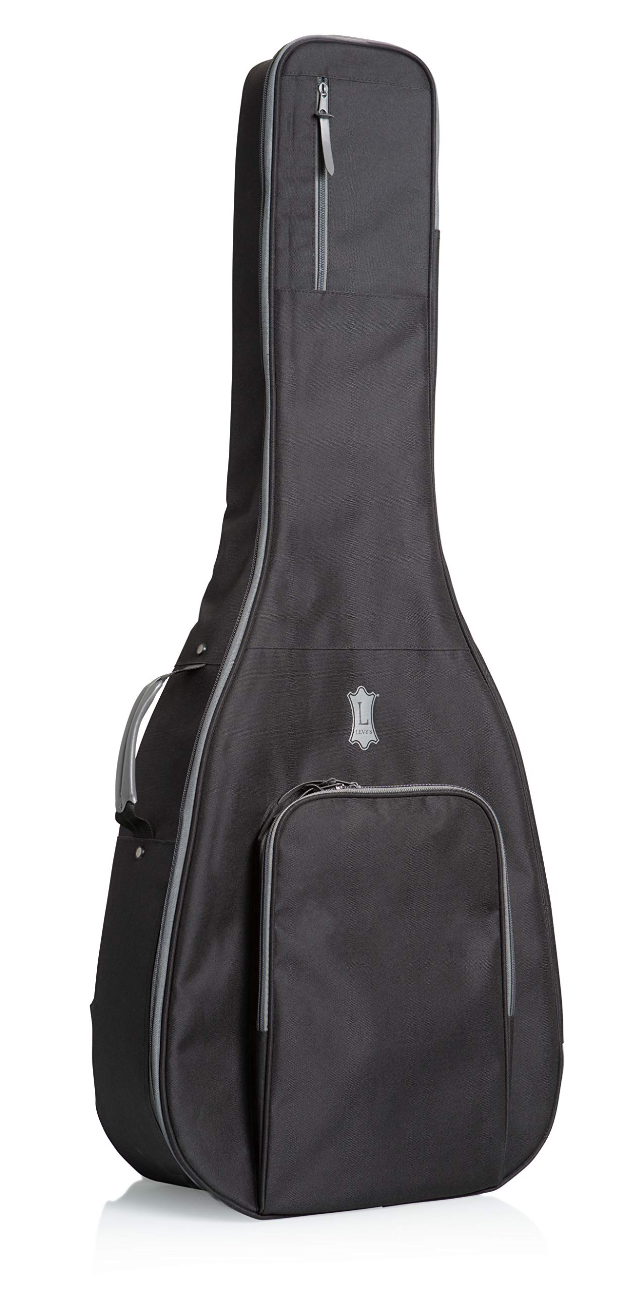 Levy's Leathers 100-Series Gig Bag for Dreadnought Guitars with Backpack Straps (LVYDREADGB100)