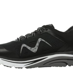 MBT Rocker Bottom Shoes Women’s – Athletic Running Walking Shoe MBT-2000, Black - 7 M US