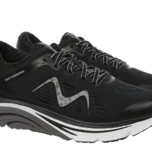 MBT Rocker Bottom Shoes Women’s – Athletic Running Walking Shoe MBT-2000, Black - 7 M US