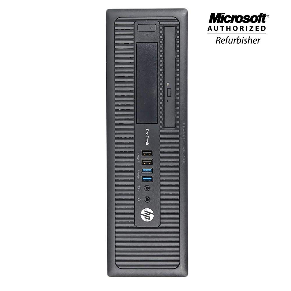 HP ProDesk 600 G1 SFF Desktop PC - Intel Quad Core i5 4570 3.2Ghz 16GB DDR3 RAM, 1TB SSD, DVD, Display Port, USB 3.0, VGA, Keyboard, Mouse, WiFi Adapter, Windows 10 Pro(Renewed)