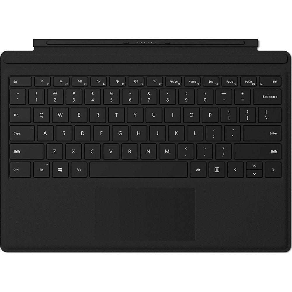 Microsoft VDX-00001 Surface Pro 7 12.3 inch Touch Intel i7-1065G7 16GB/1TB Platinum Bundle Signature Type Cover Keyboard, Surface Pen Black and 3FT Type-C Charge & Sync USB Cable