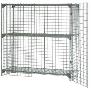 global industrial wire mesh security cage, 72 x 24 x 72