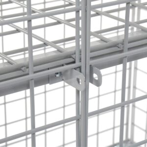 Global Industrial Wire Mesh Security Cage, 36 x 24 x 36