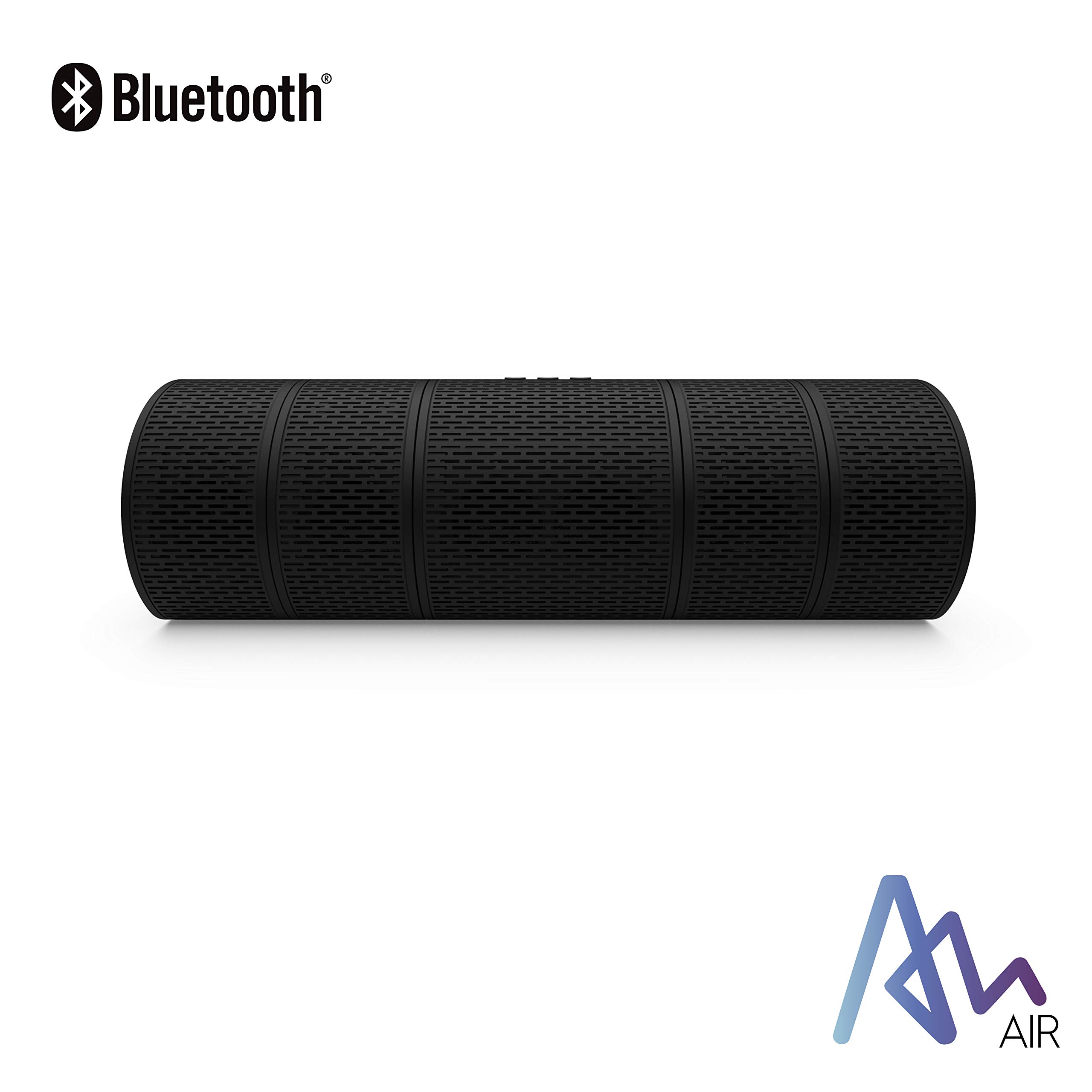 Air Audio The Worlds First Pull-Apart Wireless Bluetooth Speaker Portable Surround Sound and Multi-Room Use, Black