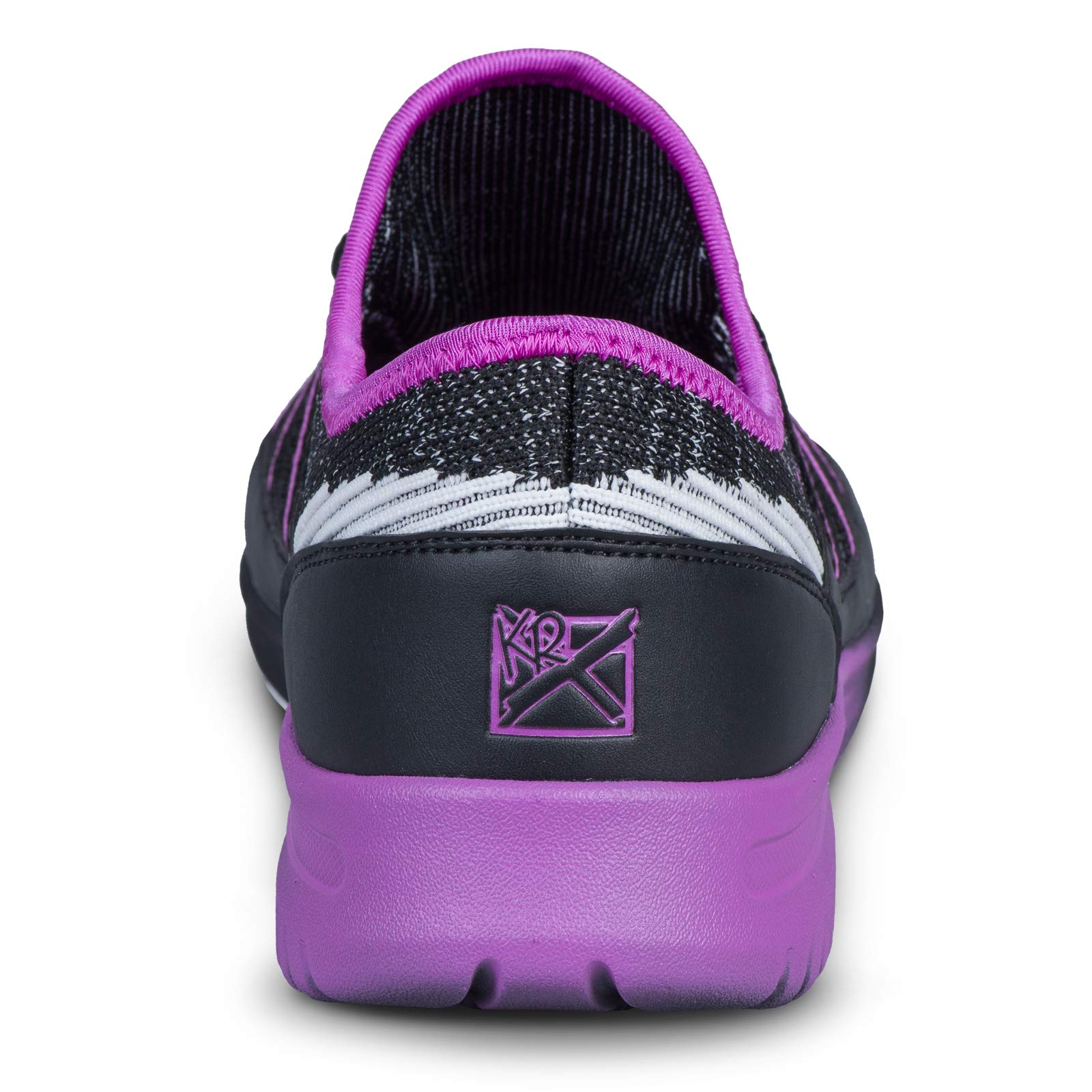 KR Strikeforce Jazz Black/Purple Size 8 Lightweight Women's Bowling Shoe