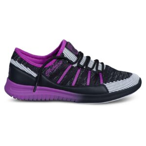 KR Strikeforce Jazz Black/Purple Size 8 Lightweight Women's Bowling Shoe