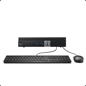 dell optiplex 7040 6th gen micro business desktop computer, intel quad core i7 6700t up to 3.6ghz, 16g ddr4, 512g ssd, wifi,hdmi, dp, win 10 64-bit supports en/es/fr(renewed)