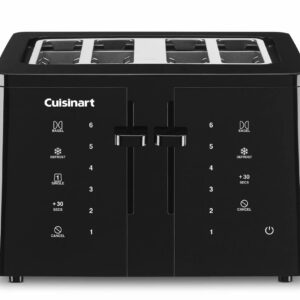 Cuisinart 4-Slice Touchscreen Toaster, Black, CPT-T40P1