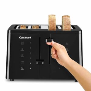 Cuisinart 4-Slice Touchscreen Toaster, Black, CPT-T40P1