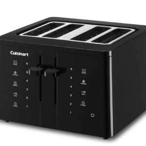 Cuisinart 4-Slice Touchscreen Toaster, Black, CPT-T40P1