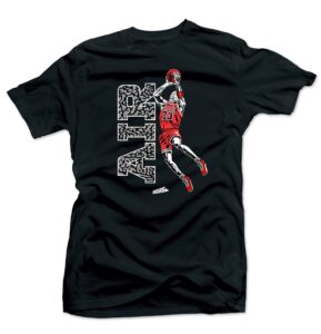 shirt to match jordan retro 3" red cement 2020 sneaker tees (jordan retro 3 red cement match shirts- jordan retro 3 red cement match shirts- air (black), m)