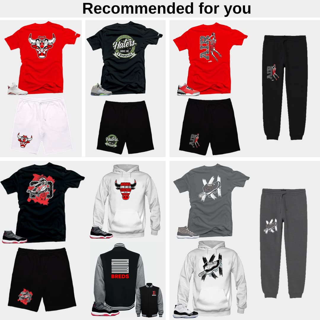 Shirt to Match Jordan Retro 3" Red Cement 2020 Sneaker Tees (Jordan Retro 3 Red Cement Match Shirts- Jordan Retro 3 Red Cement Match Shirts- AIR (Black), M)