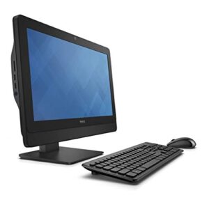 dell optiplex 3030 all-in-one pc 19 inch 1600x900 wled hd resolution slim desktop aio computer intel quad core i5-4590s, 8gb ram, 500gb hdd, camera, wifi, windows 10 home 64bit (renewed)