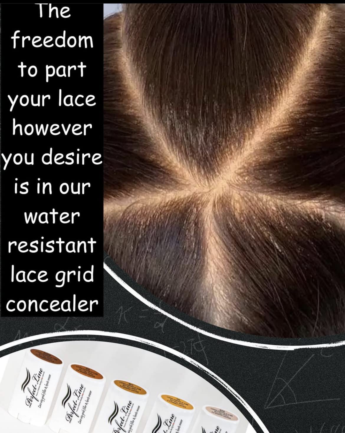 Perfect Line Lace Wig Grids and Knots Concealer - TAN