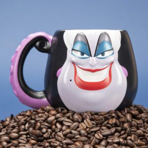 Paladone Ursula Mug - The Little Mermaid Ceramic Coffee Mug - Officially Licensed Disney,500 milliliters