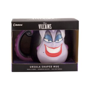 Paladone Ursula Mug - The Little Mermaid Ceramic Coffee Mug - Officially Licensed Disney,500 milliliters