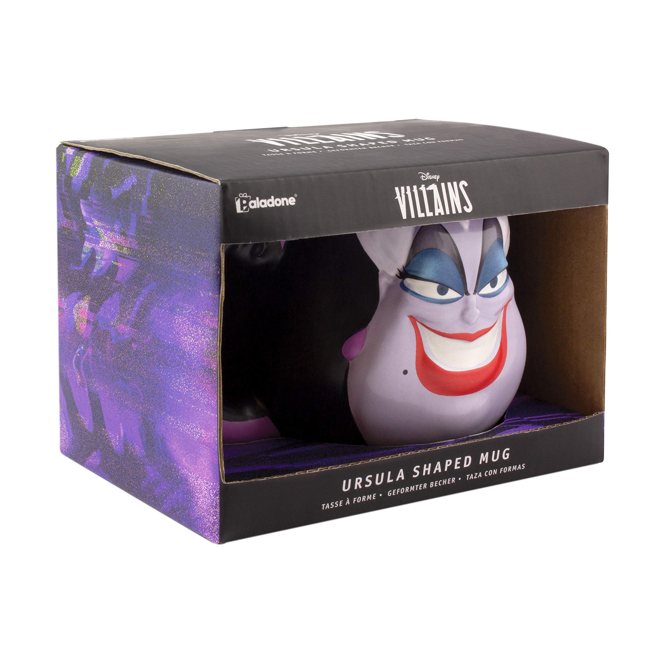 Paladone Ursula Mug - The Little Mermaid Ceramic Coffee Mug - Officially Licensed Disney,500 milliliters