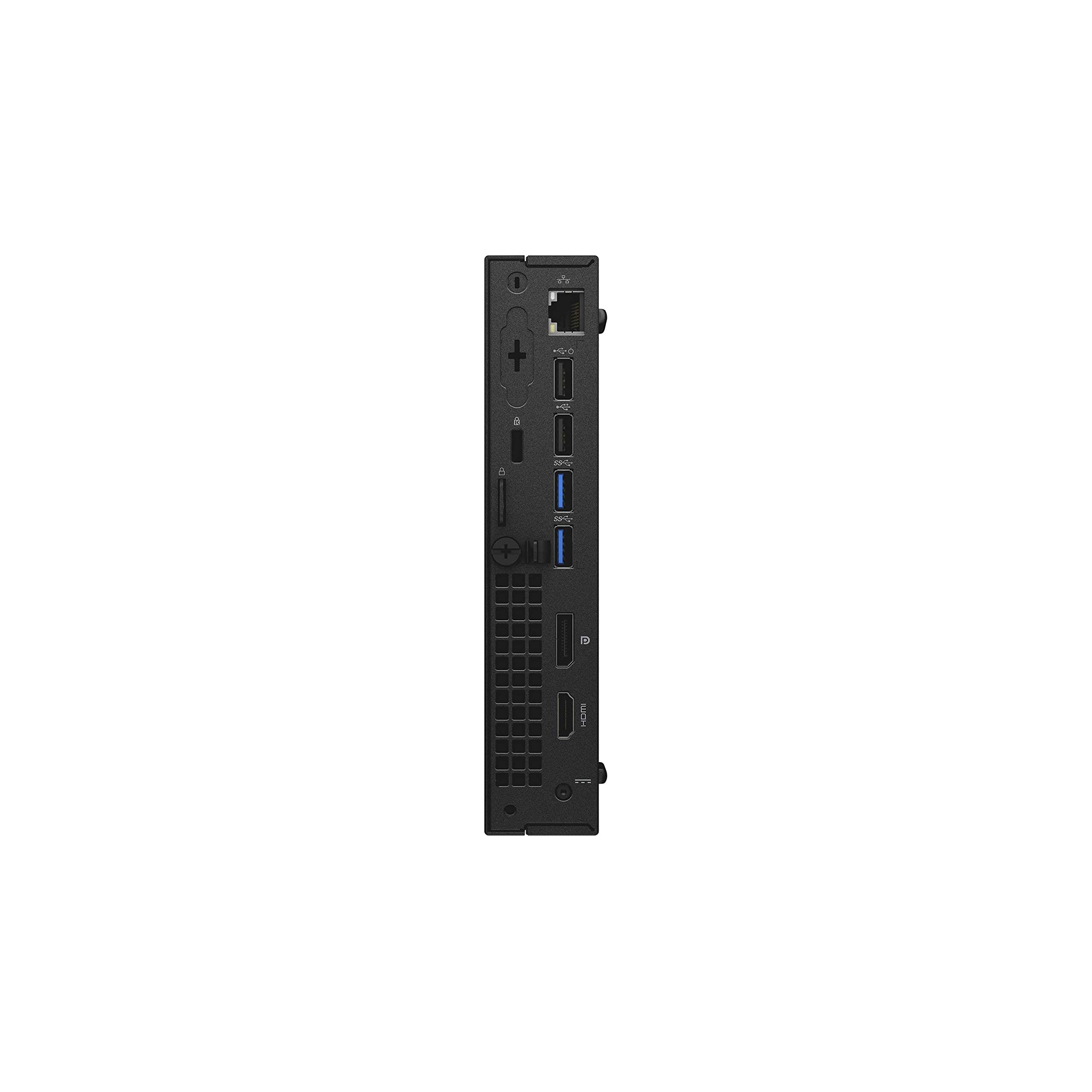 Dell OptiPlex 3040 Micro Business Desktop PC, Intel Quad Core i5-6500T up to 3.1GHz, 8G DDR3L, 256G SSD, WiFi, BT 4.0, Windows 10 Pro 64 Bit-Multi-Language Supports English/Spanish/French(Renewed)