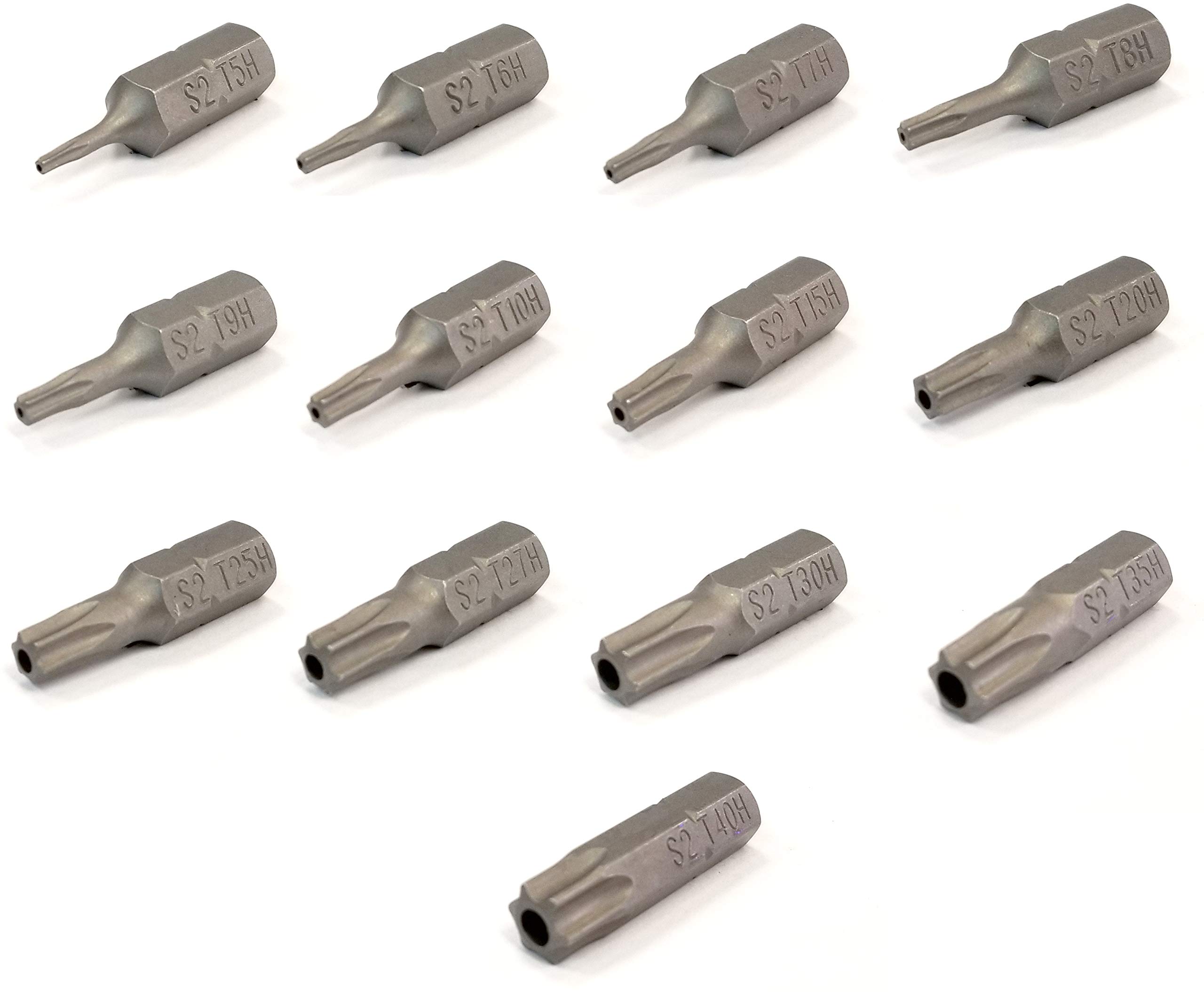 VETCO Security Torx Bit Sets T-5 - T40 (13-Piece)