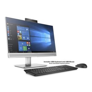 HP EliteOne 800 G4 All-in-One PC Intel i5-8500 8GB 256GB SSD 23.8 FHD Touch Display USB Keyboard & Mouse Windows 10 Pro (Renewed)