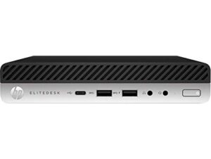 hp elitedesk 800 g3 business mini pc desktop computer, intel quad-core i5-7500 up to 3.8ghz, 8gb ddr4 ram, 256gb ssd, usb wifi, bluetooth, usb 3.1, keyboard&mouse, win 10 professional (renewed)