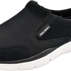 Skechers Sport Men's Equalizer Coast to Coast Mule, Black/White, 12 M US