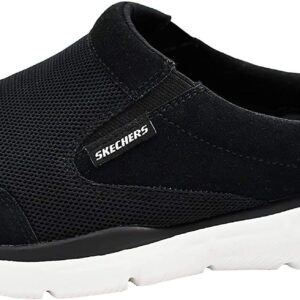 Skechers Sport Men's Equalizer Coast to Coast Mule, Black/White, 12 M US