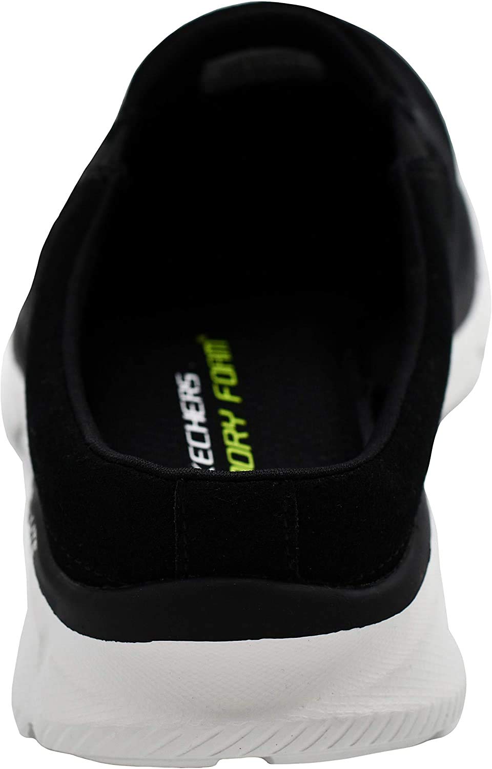 Skechers Sport Men's Equalizer Coast to Coast Mule, Black/White, 12 M US