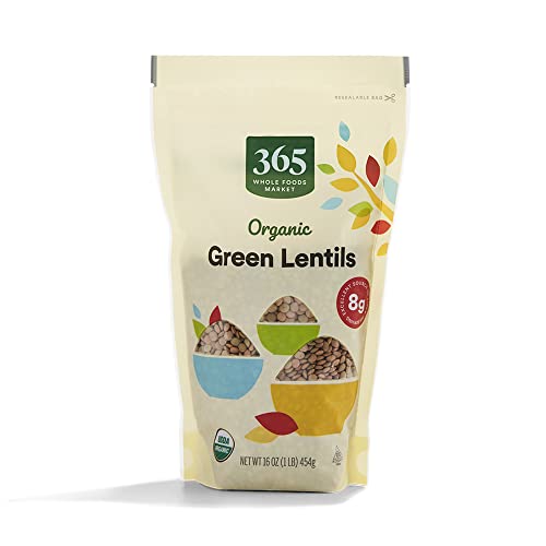 365 by Whole Foods Market, Organic Green Lentils, 16 Ounce