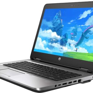 HP ProBook 640 G2 14" Anti-Glare Full HD FHD (1920x1080) Business Laptop (Intel Core i5-6300U, 16GB R4 Memory, 256GB NVMe PCIe DDm.2 SSD) Win 10 Pro Professional 64 bit (Renewed)