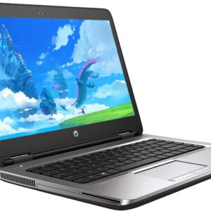 HP ProBook 640 G2 14" Anti-Glare Full HD FHD (1920x1080) Business Laptop (Intel Core i5-6300U, 16GB R4 Memory, 256GB NVMe PCIe DDm.2 SSD) Win 10 Pro Professional 64 bit (Renewed)