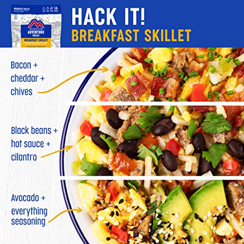 Mountain House Breakfast Skillet | Freeze Dried Backpacking & Camping Food | 2 Servings | Gluten-Free