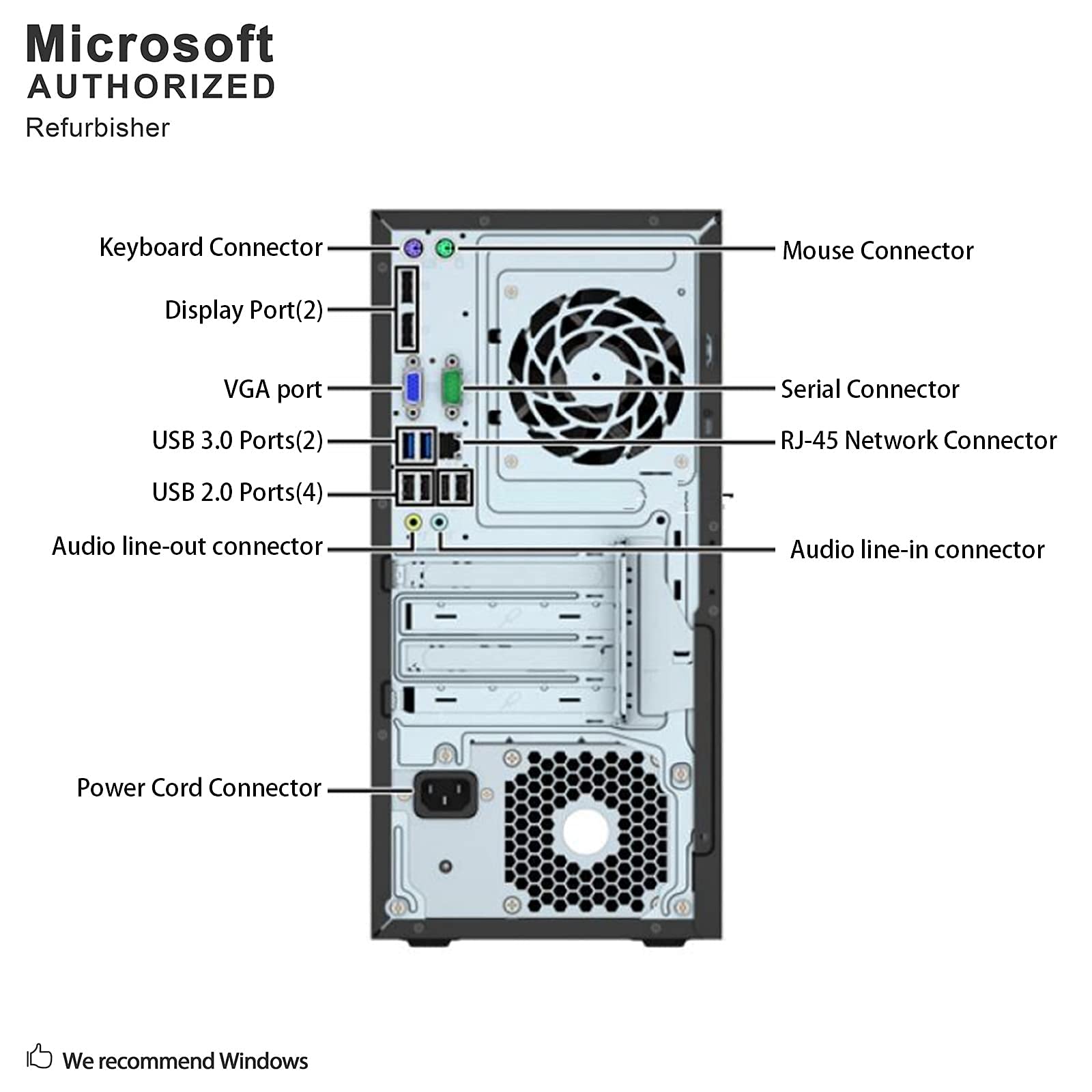 HP EliteDesk 705 G2 Tower Business Desktop PC, AMD Quad A10 Pro-8750B up to 4.0GHz, 16G DDR3, 1T, WiFi, BT 4.0, DVD, Windows 10 64 Bit-Multi-Language Supports English/Spanish/French(Renewed)