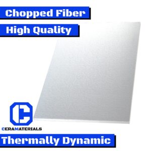 Ceramic Fiber Insulation Board (2300F) (1/2" X 24" X 36"), Fireproof Insulating Board for Wood Stoves, Pizza Ovens, Forges, Kilns, Furnaces - Pack of 2