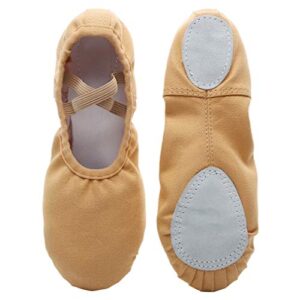 1 pair ballet shoe dance gear soft sole dance shoes mens dance shoes kids ballet slippers childrens slippers ballet pointe shoe mens slipper elastic mouth girl child leather shoes