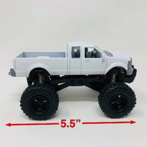 New-Ray Toy Replica 4x4 Lifted Pickup Truck with Polaris Sportsman XP1000 ATV