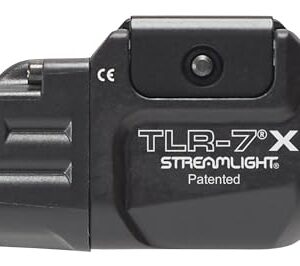 Streamlight 69424 TLR-7 X 500-Lumen Compact Tactical Weapon Light, Includes High, Low Paddle Switches and Key Kit, Black