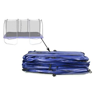 9'x15' Rectangle Replacement Spring Pad - Blue Boys Girls