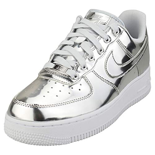 Nike Womens W Air Force 1 SP CQ6566 001 Metallic Chrome - Size 10.5W