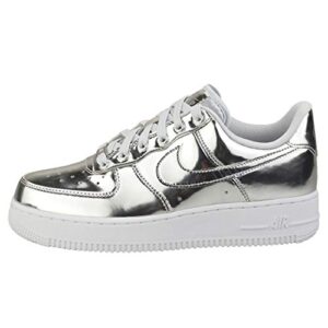 Nike Womens W Air Force 1 SP CQ6566 001 Metallic Chrome - Size 10.5W