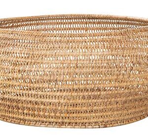 Kouboo Cambria Open Weave Basket, Honey-Brown