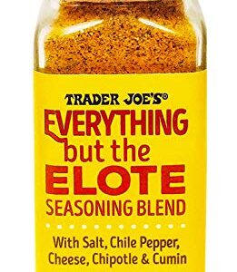 Trader Joe's Everything But The Elote Seasoning Blend With Chile Pepper, Parmesan Cheese, Chipotle Powder, Cumin, Cilantro and Sea Salt Simply Delicious