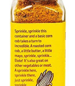 Trader Joe's Everything But The Elote Seasoning Blend With Chile Pepper, Parmesan Cheese, Chipotle Powder, Cumin, Cilantro and Sea Salt Simply Delicious